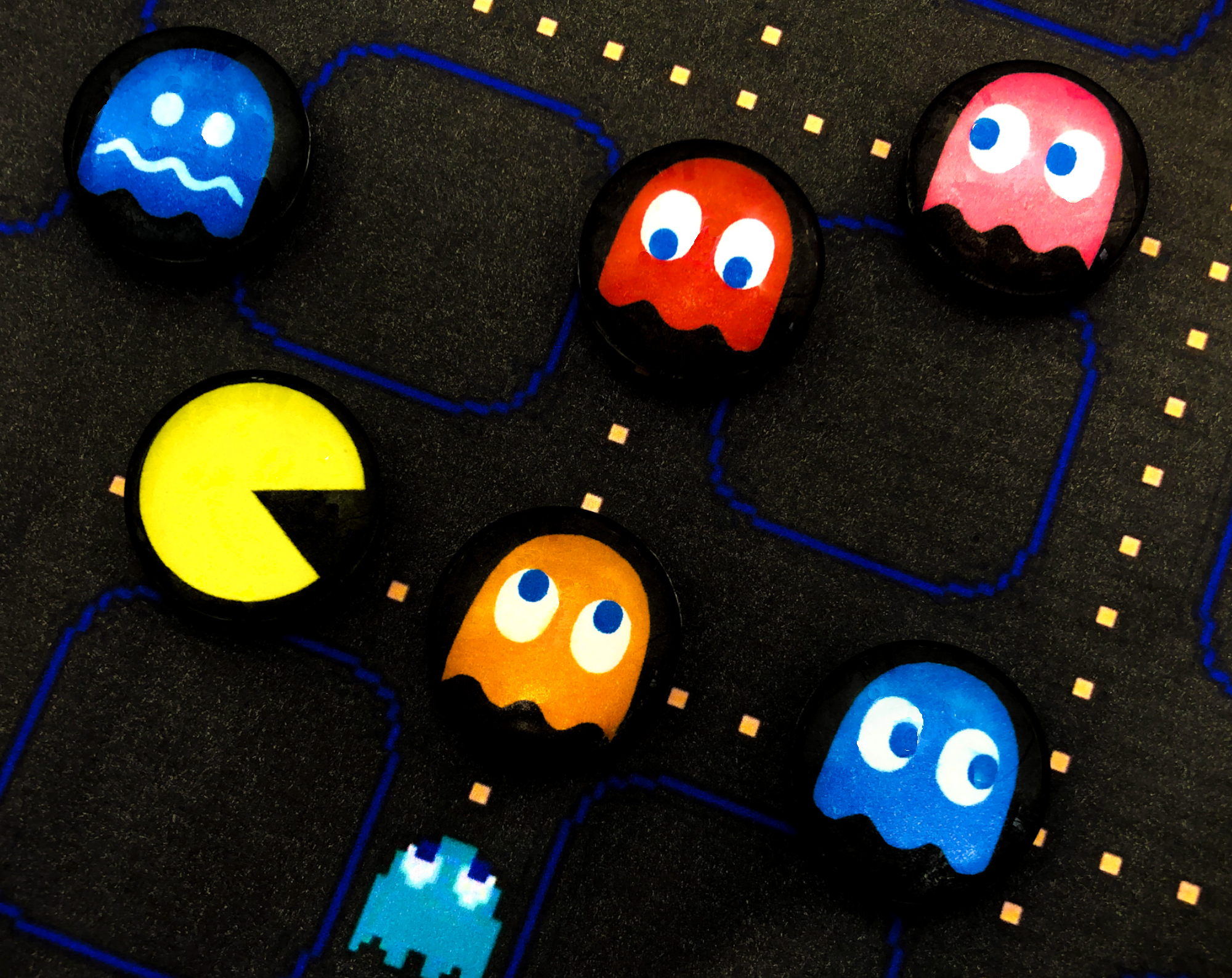 Pac-Man Magnet Set - BritMae